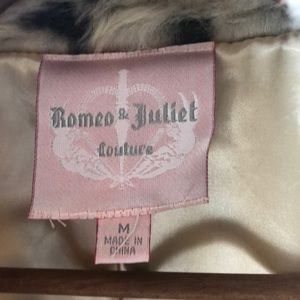 Romeo & Juliet Couture | Jackets & Coats | Romeo Juliet Couture Faux Fur Animal Print Coat ...